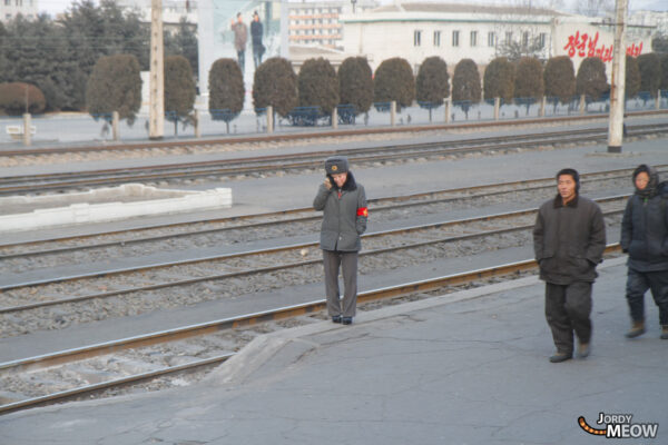 Urban Scene at Pyongyang Train Station in North Korea | Offbeat Japan