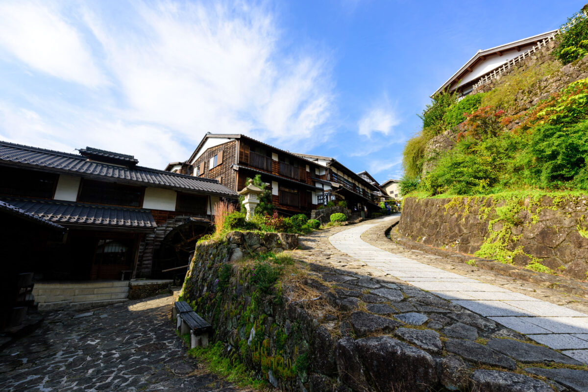Charming Historic Post Town of Magome-juku in Japans Mountains ...