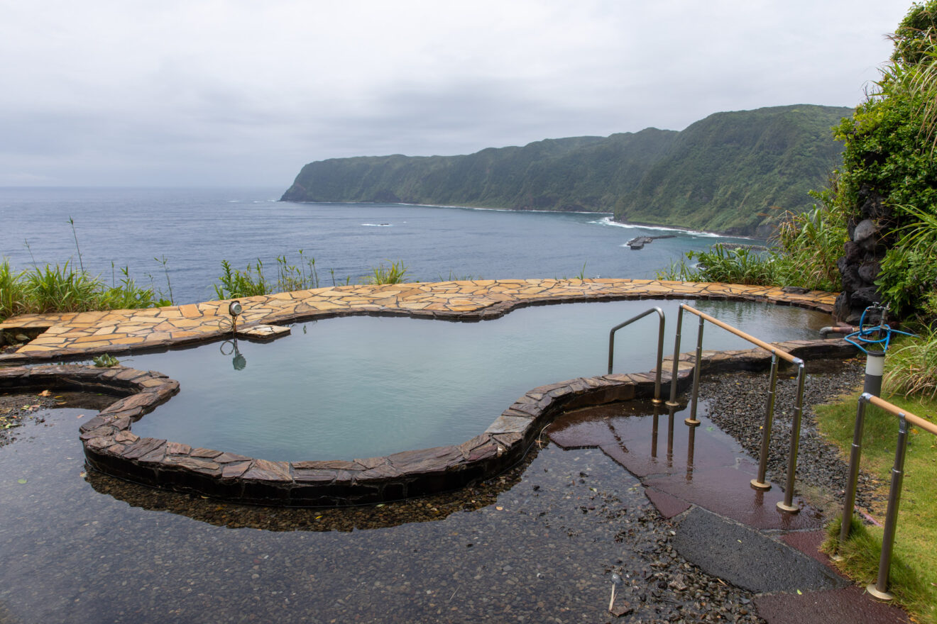 Scenic Coastal Natural Hot Spring Pool with Ocean View | Offbeat Japan