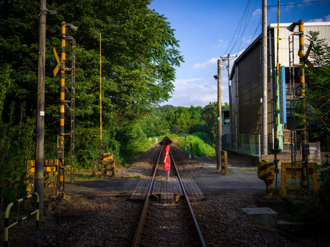 Rural Railroad Through Lush Wooded Landscape | Offbeat Japan